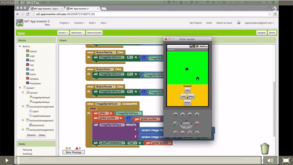 App Entwicklung mit dem App Inventor - appcamps.de