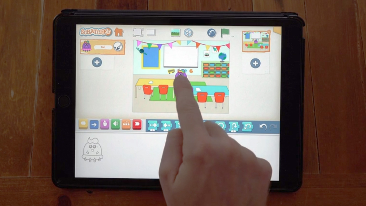 Appcamps Scratch Hexe | Lehrkräftefortbildung Online und vor Ort - XHZA